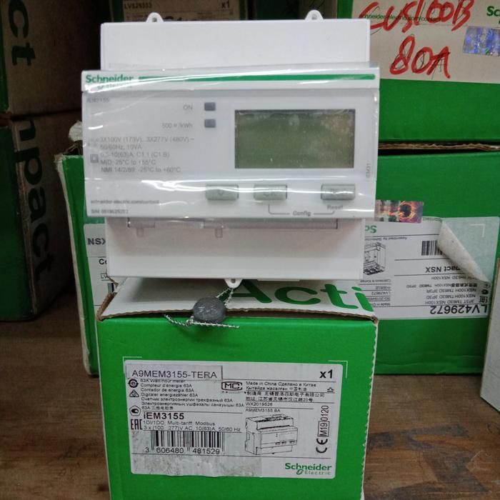 Jual KWH Digital Schneider iEM 3155 3 Phase A9MEM3155 - Jakarta Pusat - Market Sinar Elektrik ...