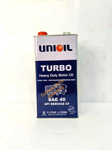 Jual Oli Oil Unioil Turbo SAE 40 5L - 6063 - Kab. Banyumas - Cahaya ...