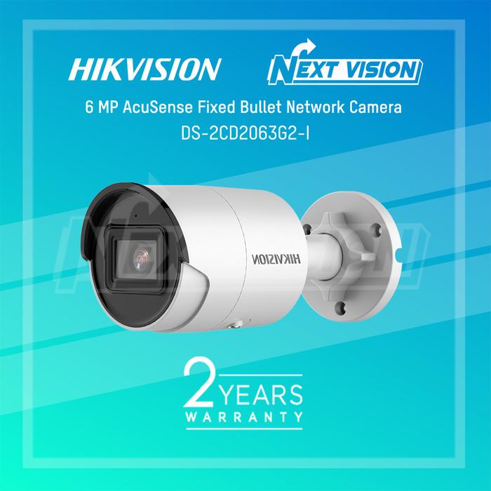 Jual DS-2CD2063G2-I - HIKVISION IP CAMERA 6MP - Jakarta Barat - Next Vision Store | Tokopedia