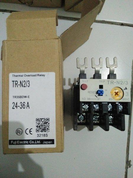 Jual Thermal Overload Fuji Relay Overload TR-N2/3 Fuji Electric - 24-36 - Jakarta Pusat ...