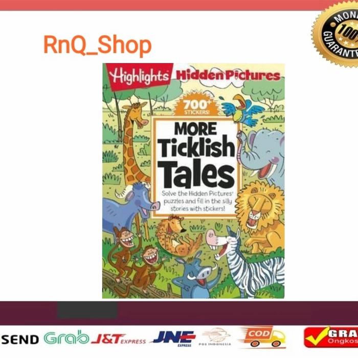 Jual HIGHLIGHTS HIDDEN PICTURES: MORE TICKLISH TALES 700+ STICKERS ...