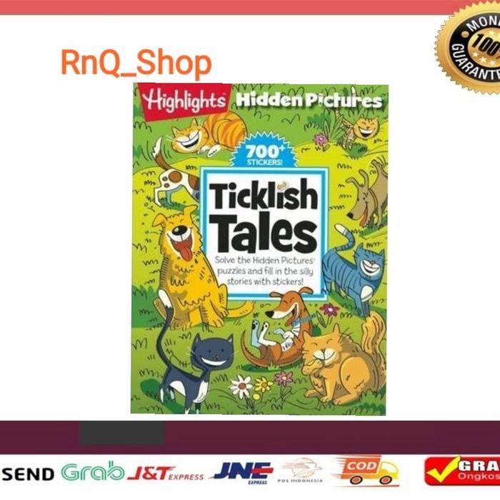 Jual HIGHLIGHTS HIDDEN PICTURES:TICKLISH TALES 700+ STICKERS - Kota ...