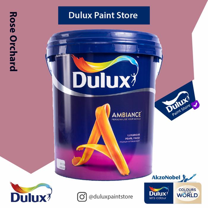 Promo Dulux Ambiance Rose Orchard 20 Liter Pail Tinting Cicil 0% 3x ...