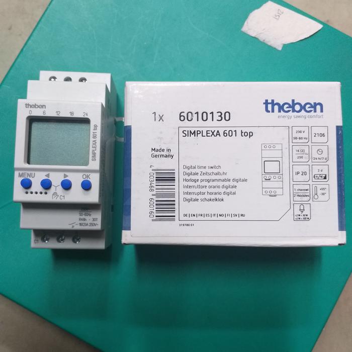 Jual digital timer theben SIMPLEXA 601 DIGITAL TIMER - Jakarta Pusat ...