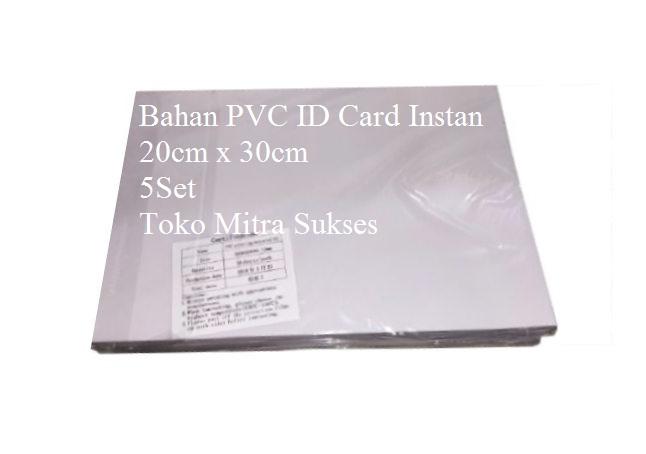 Jual Bahan PVC ID Card Instan isi 5 Set - Jakarta Barat - Toko Mitra ...