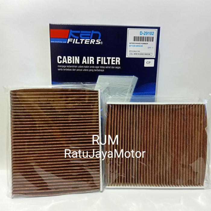 Jual Filter AC Cabin PREMIUM Carbon Brown/COKLAT Toyota Innova Reborn ...