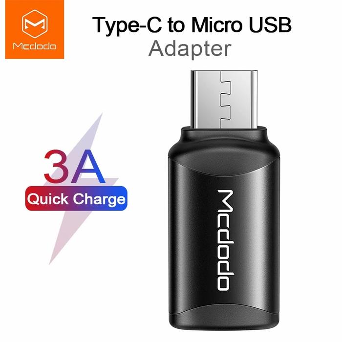 Jual Mcdodo Type C to Micro USB Connector Adapter Converter - Kota ...