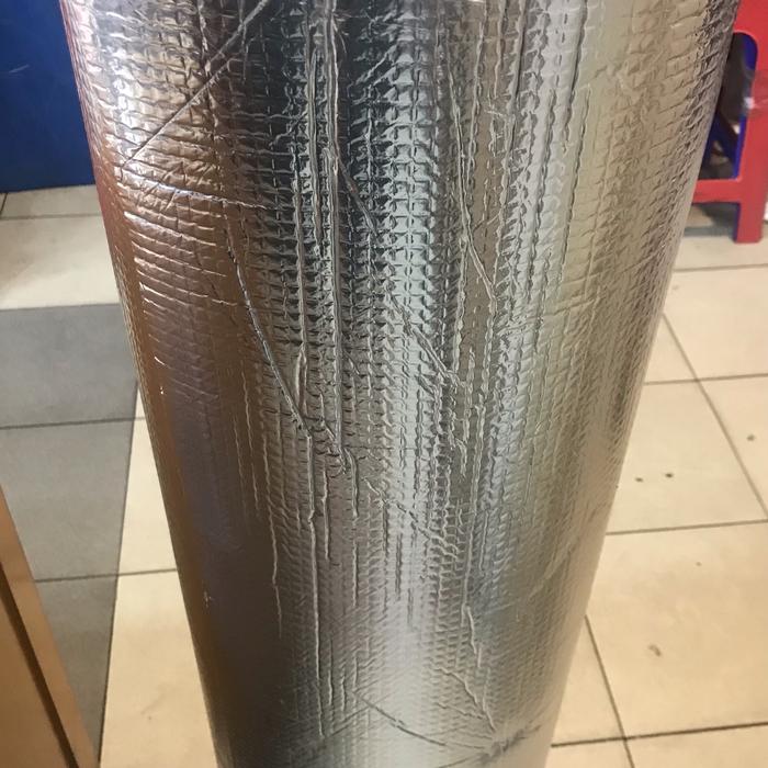 Jual Foam alumunium/thermal insulation/peredam atap bangunan 3mmx1mtr ...