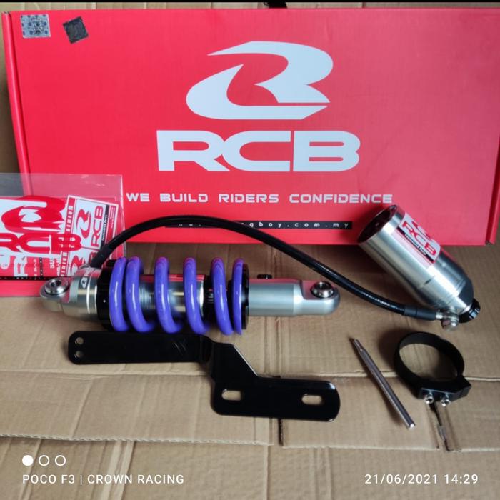 Jual MONOSHOCK RCB DB2 LINE TABUNG PISAH NINJA RR KRR150 PURPLE ...