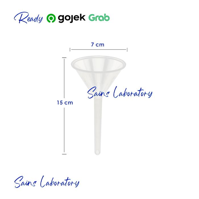Jual Corong Plastik 75 ml Corong Plastic Diameter 75 mm Laboratorium ...