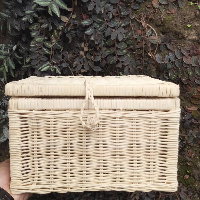 Jual Box Rotan Besar Kotak | Keranjang Piknik Rotan |Keranjang Rotan ...