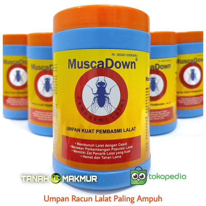 Jual MUSCA DOWN MUSCADOWN 500 GRAM 500gr UMPAN LALAT RACUN PALING AMPUH ...