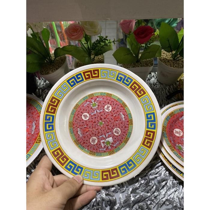 Promo Piring Motif China Melamine SNI 15CM - Piring lauk Motif Gambar ...