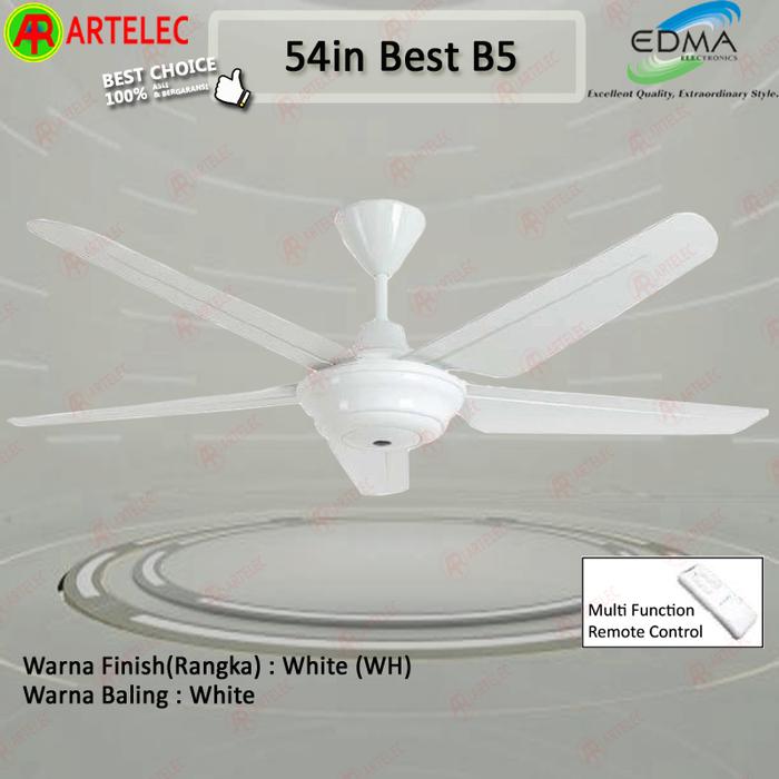 Jual Kipas Angin Gantung MT.EDMA 54in BEST B5 kipas dekorasi plafon mt ...
