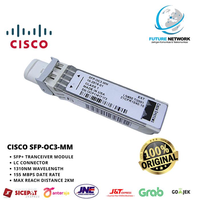 Jual CISCO SFP-OC3-MM - Jakarta Pusat - futurenetwork168 | Tokopedia