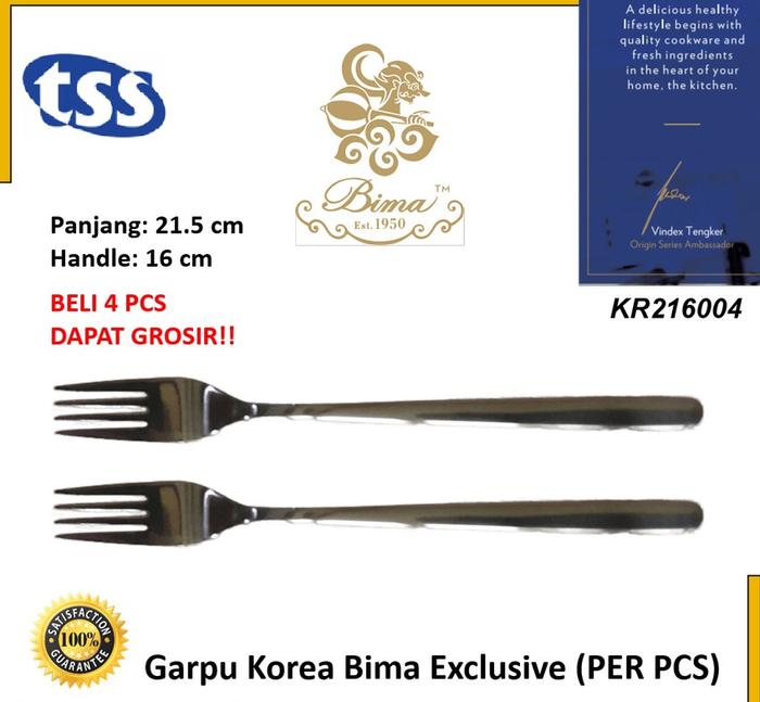 Jual Bima Garpu Stainless Korea - Korean Fork - Inox Premium KR216004 ...