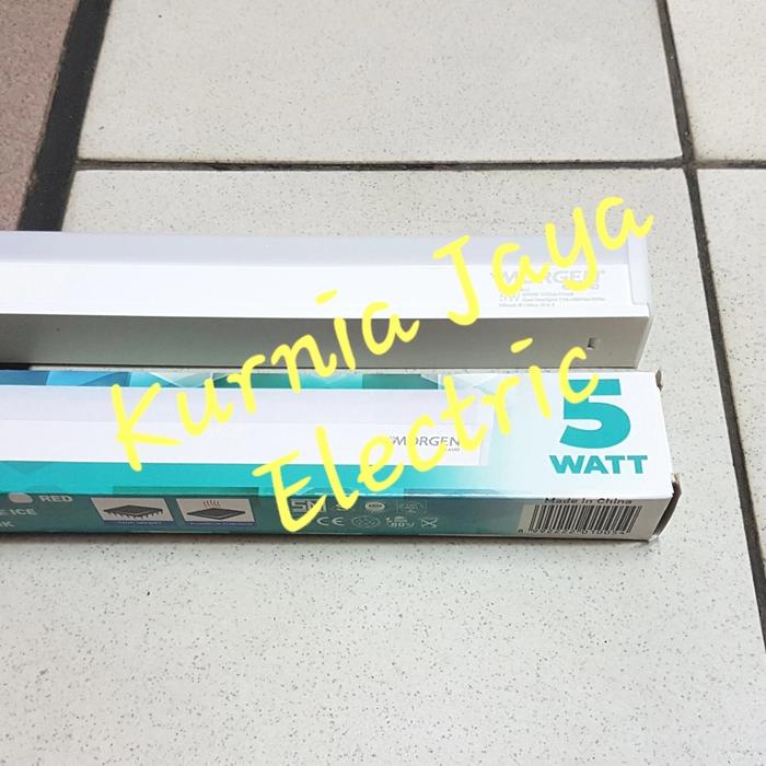Jual MORGEN GRAND Lampu Neon LED TL T5 5W 30cm Tube Batten Berbagai Warna - Putih - Jakarta ...
