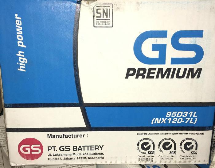 Promo Aki Mobil GS ASTRA Type GS PREMIUM 95D31L 80AH 12V NX120-7L 55704 Cicil 0% 3x - Kab ...
