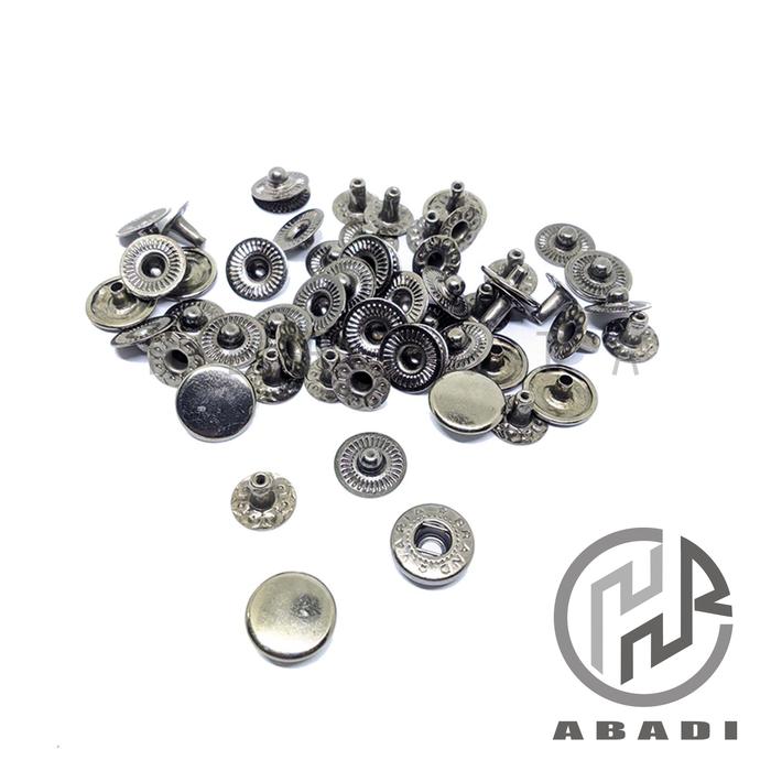 Jual 50 SET KANCING SPRING SNAP BESI UKURAN 12 MM V 330 MURAH - Kota ...