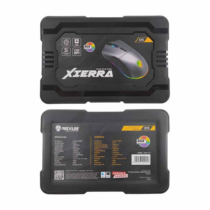 Unboxing Mouse Gaming Rexus Xierra X16 Dengan Harga, 43% OFF