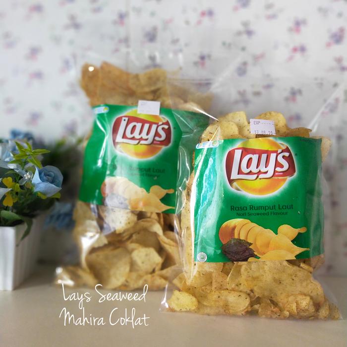 Jual snack indofood kiloan / lays kiloan / lays rumput laut 250gr ...