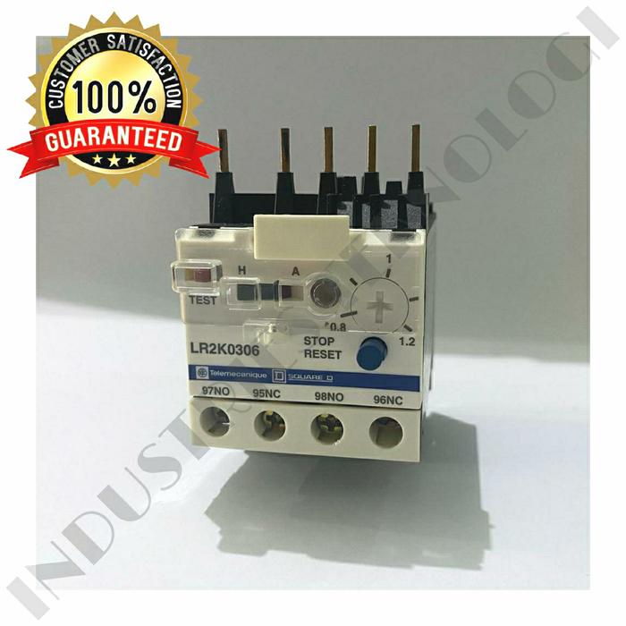 Jual TELEMECANIQUE LR2K0306 TESYS THERMAL OVERLOAD RELAY - Kota ...