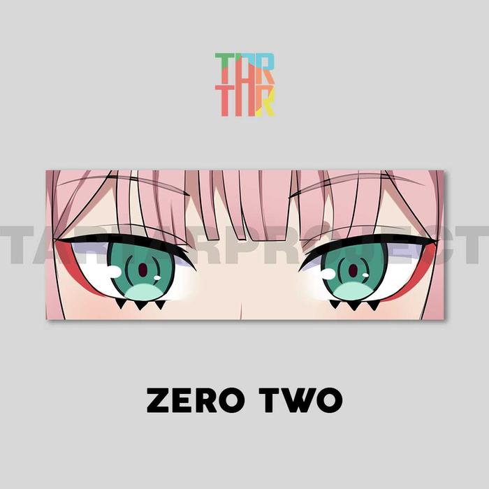 Jual Sticker Stiker Slap Zero Two Darling in the Franxx Anime Vinyl ...