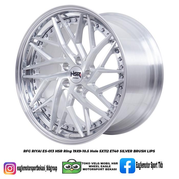 Jual Velg Original Forged HSR WHEEL Ring 19 Lebar 9/10,5 Civic Turbo ...