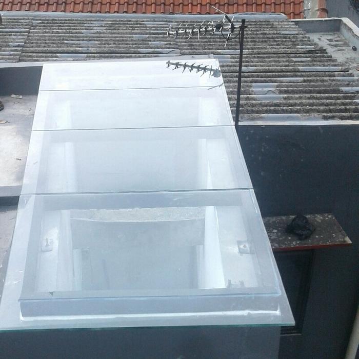 Jual kanopi/skylight kaca tempered 8mm - Kota Depok - Argan Aluminium ...