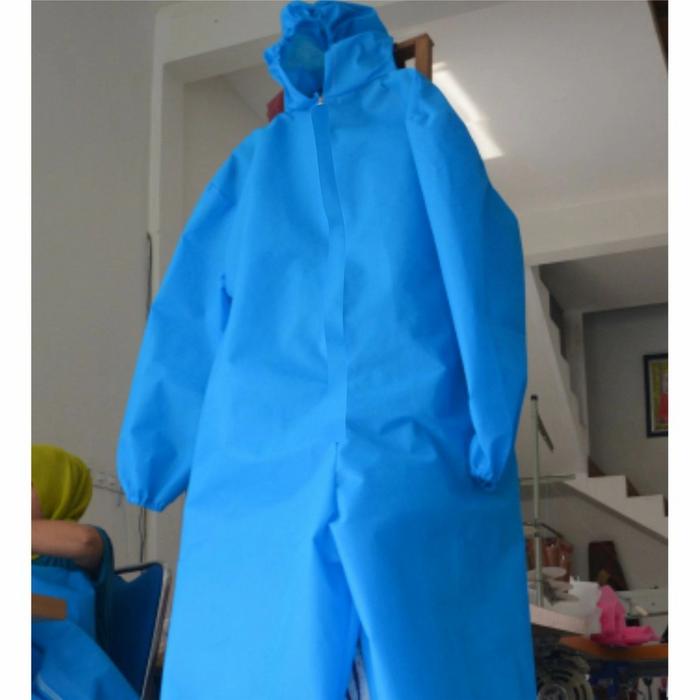 Jual baju hazmat apd waterproof 75gsm - Biru, XL - Jakarta Timur ...