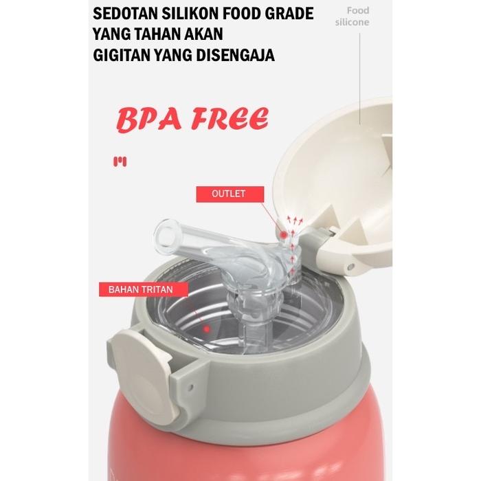 Jual Botol Termos Karakter Anak Animal Character Thermos Stainless ...