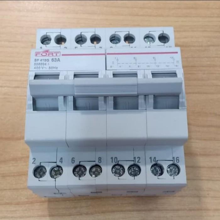Jual COS/Change over switch/Ohm saklar din rail 4P 25A/32A/40A/63A ...