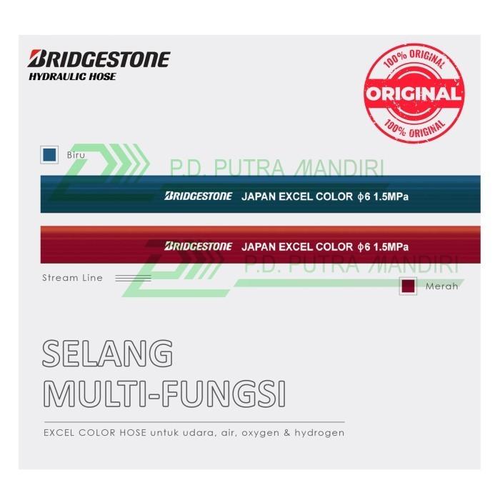 Jual Bridgestone Excel Color Air Water Hose JAPAN - Ukuran 5/16 - Biru ...