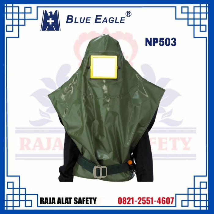 Jual Baju Pelindung Sandblasting / Safety Sandblast hood Blue Eagle ...