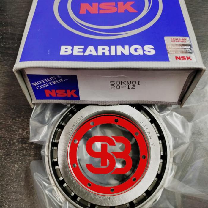 Jual Bearing Roda depan Dalam 50KW01 / 50 KW 01 NSK ORIGINAL - Kota ...