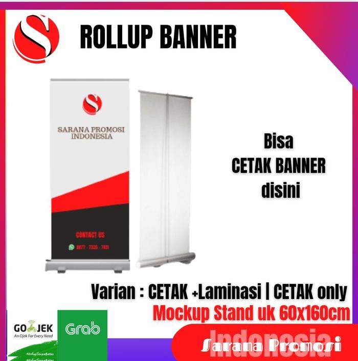 Jual Roll Up Banner Ukuran 60x160 Jabodetabek - + Flexy 280gr Di Seller Owl Store - Cengkareng ...