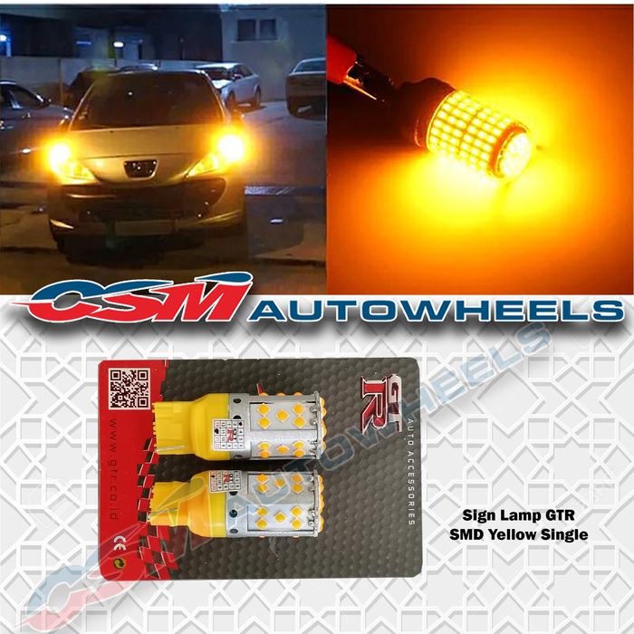 Jual Lampu riting Mobil lampu Tancap Sein GTR T20 SMD Yellow - Kota ...