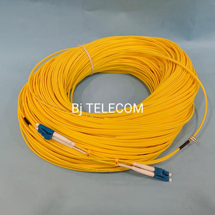 Jual 100m patchcord Lc Lc duplex singlemode/ patch cord Lc Lc 100m ...