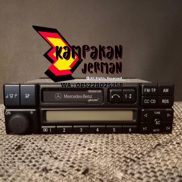 Jual Radio Tape Kaset Becker Special BE1650 Mercedes-Benz A0038205586 ...