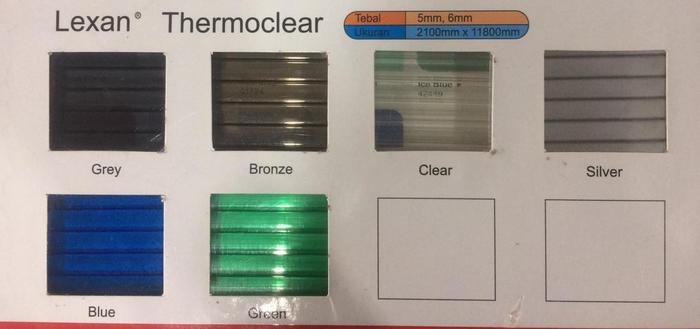 Jual POLYCARBONATE TWINWALL LEXAN PER ROLL UK. 2.1 X 11.8 METER - Green ...