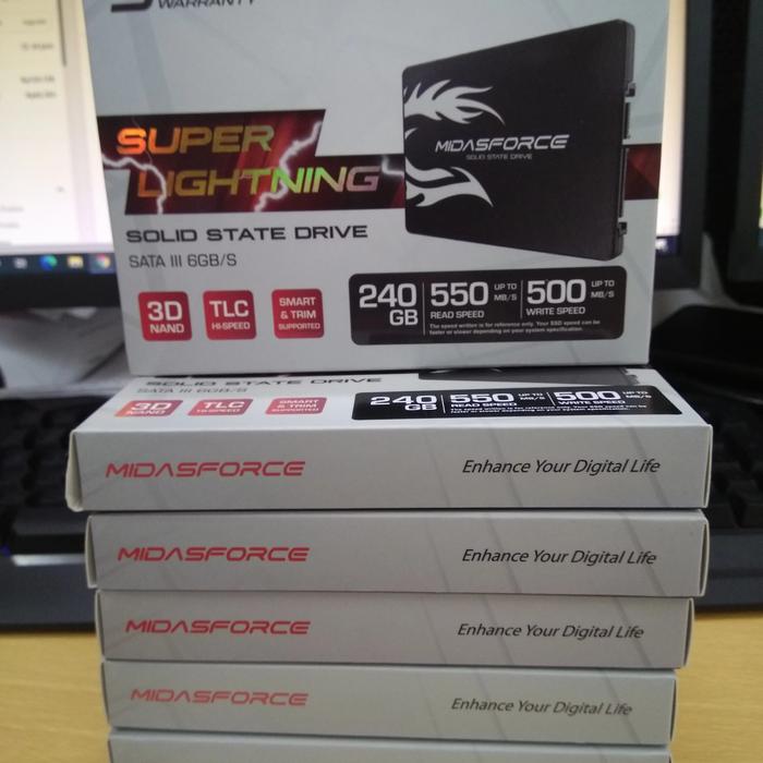 Jual SSD Midasforce 240GB Sata 3 Midas Force - Jakarta Pusat - fortune ...