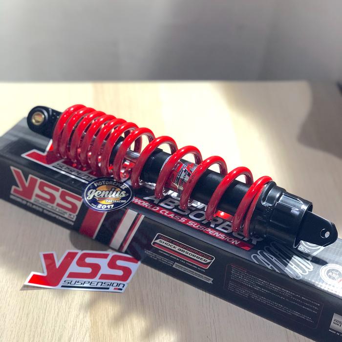 Jual Shock YSS Pro ZR 330 MM Vario 125 - Vario 150- New Scoopy Fi Red ...