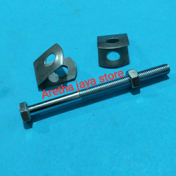 Jual KLEM BRC + BAUT MUR M8 X 12 CM / KLEM BRC MURAH - Jakarta Pusat ...