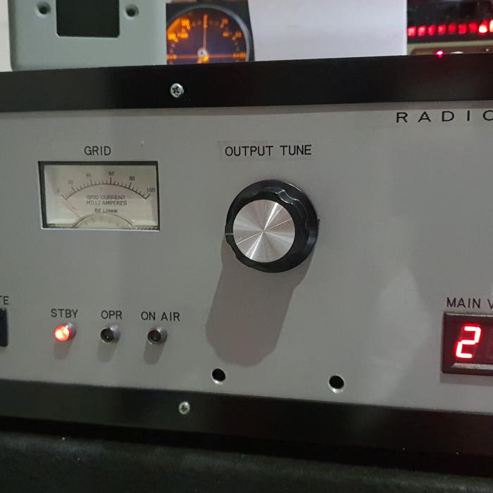 Jual boster vhf, eimac 3cx1500a7 , in 100, out 2500watt, lampu baru ...