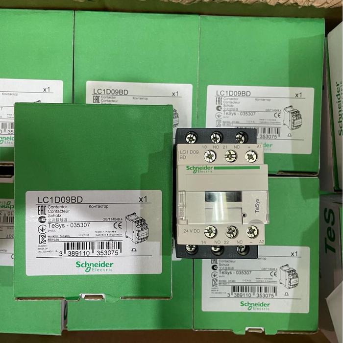 Jual [ LC1D09BD ] Schneider Kontaktor Contactor LC1D09BD 24Vdc 3P ...