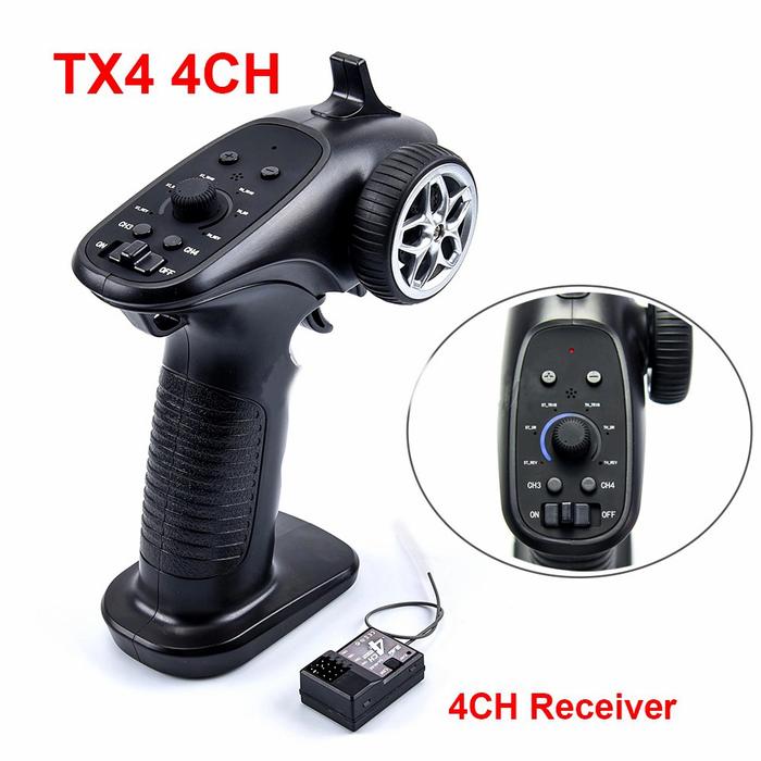 Jual Mini transmitter receiver 4Ch for RC car - Kota Surabaya - Rere ...