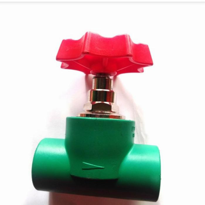 Jual stop kran ppr /gate valve ppr 3/4"(25mm)lesso - Jakarta Pusat - Arenjaya teknik | Tokopedia