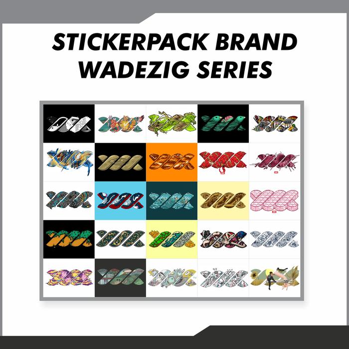 Jual STICKER PACK BRAND WADEZIG STIKER DINDING AESTHETIC TUMBLR MOTOR ...