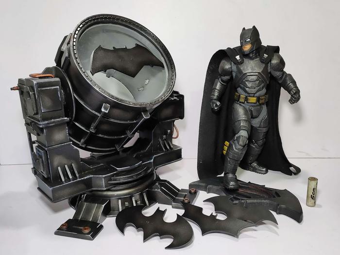 Jual Bat Signal Projector Arkham Knight For Batman 12 Inch With LED ...