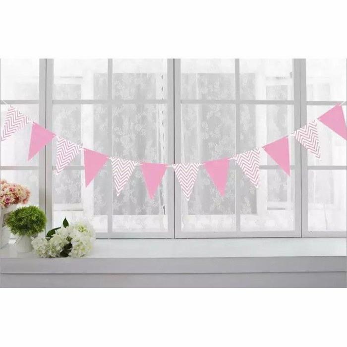 Jual bunting flag segitiga / banner bendera garland kertas ultah ...